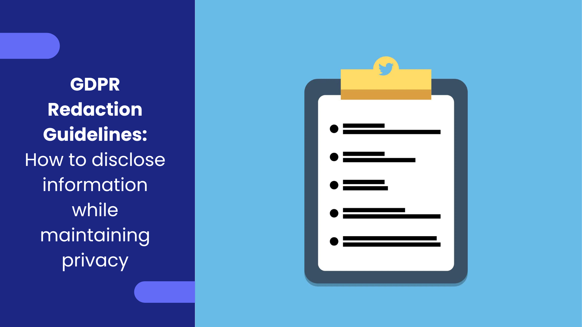 GDPR Redaction Guidelines: Disclose Information Safely